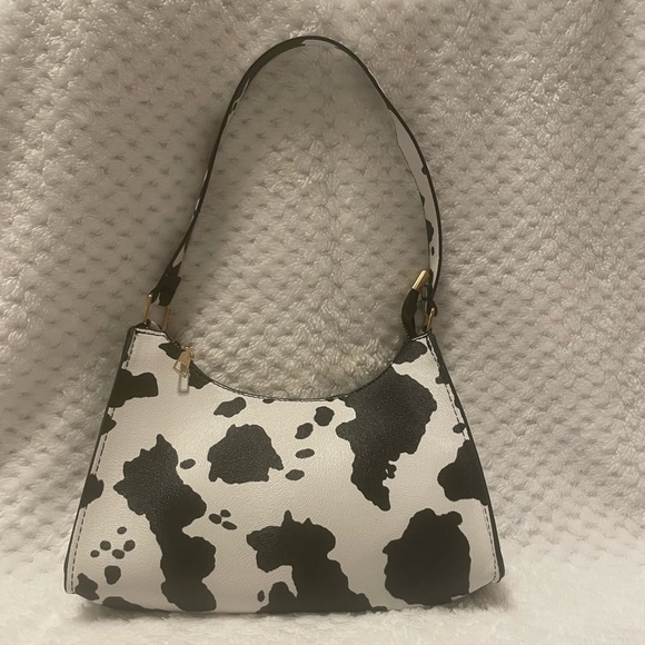 Bags | Cow Print Hand Bag | Poshmark